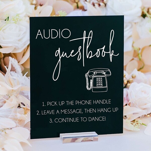 Guest Book Leave a Message - Etsy