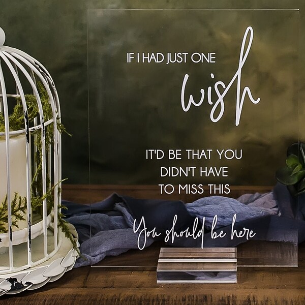 If I Had One Wish - Etsy