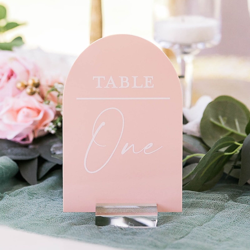 Modern Table Number - Etsy