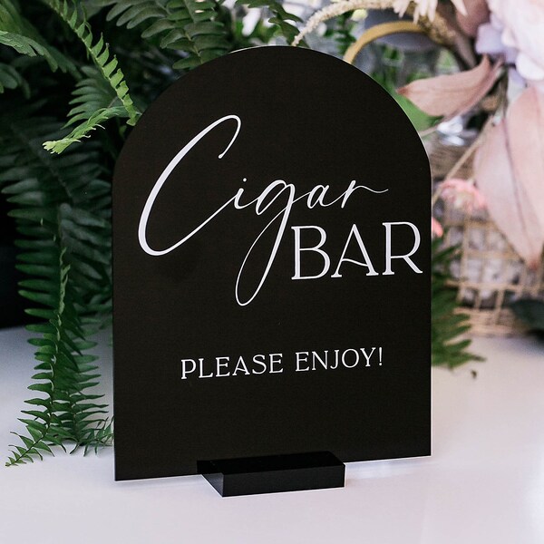 Cigar Bar Sign - Etsy