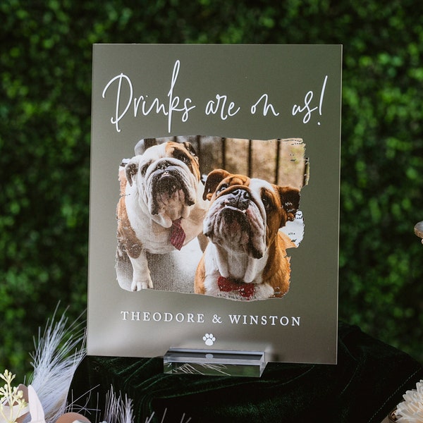 Dog Wedding Sign - Etsy