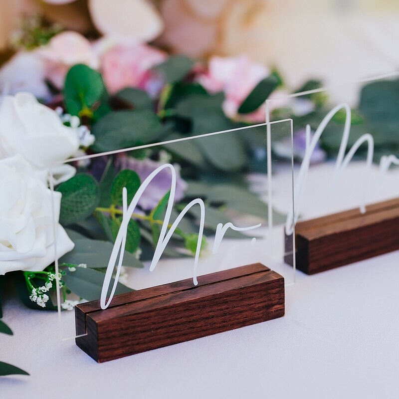 Wedding Bride and Groom Table - Etsy