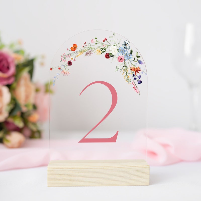 Garden Table Numbers - Etsy