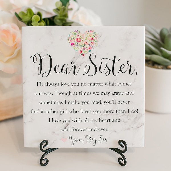 Sister Plaque - Etsy