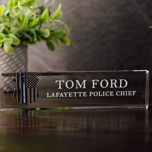 Police Officer Name Plates - Etsy