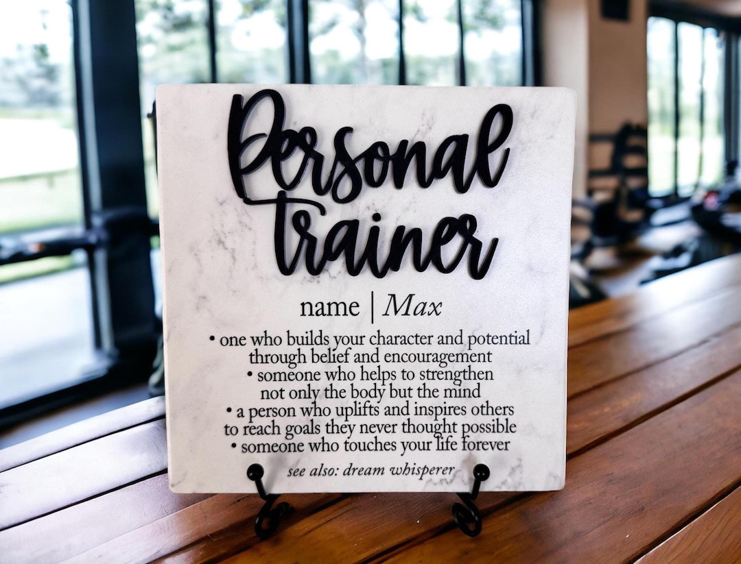 3D Personal Trainer Fitness Workout Trainer Dictionary Definition ...