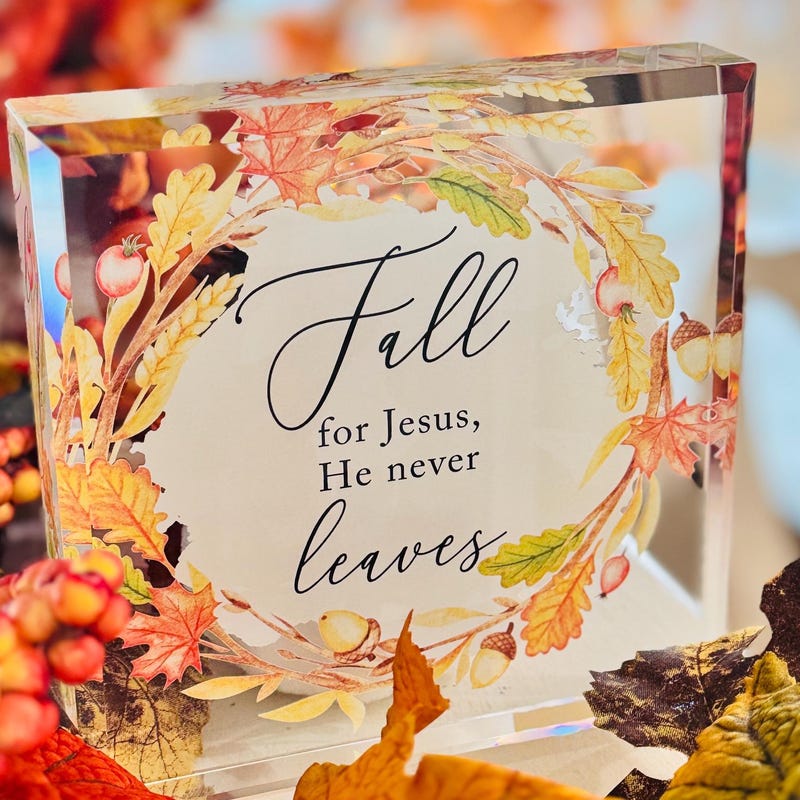 Christian Fall Signs - Etsy