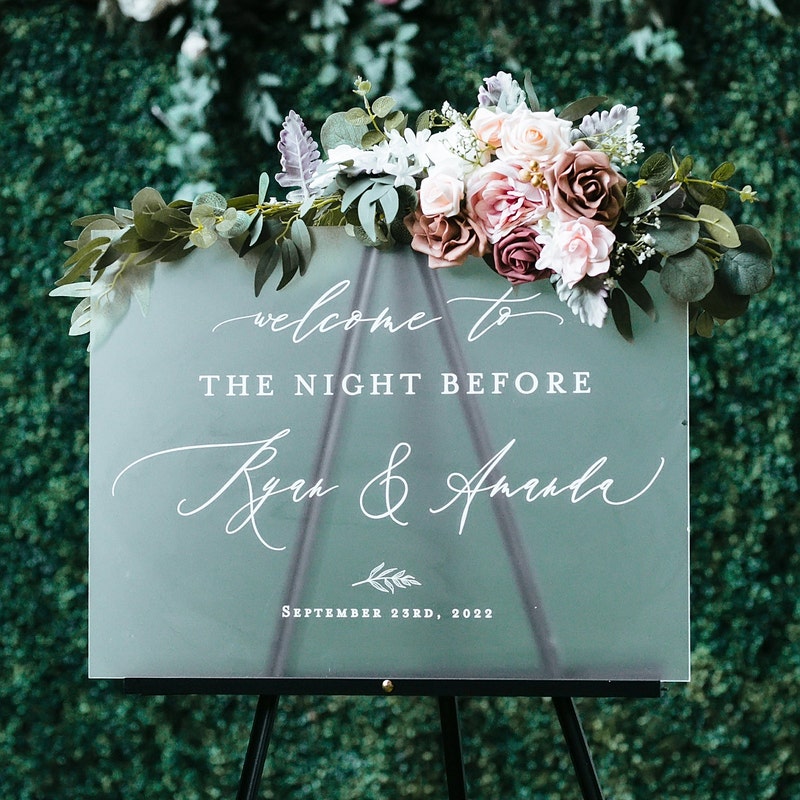 Rehearsal Dinner Sign - Etsy