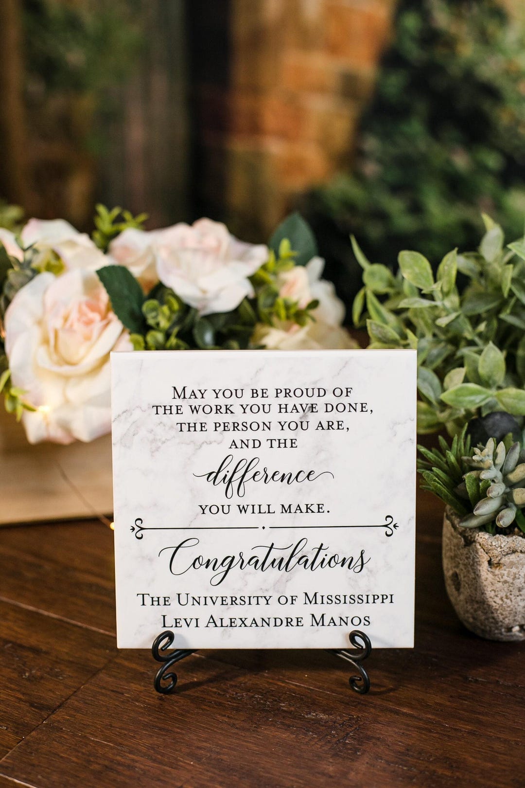 Congratulations on Your Graduation Tile Gift for High School or College ...