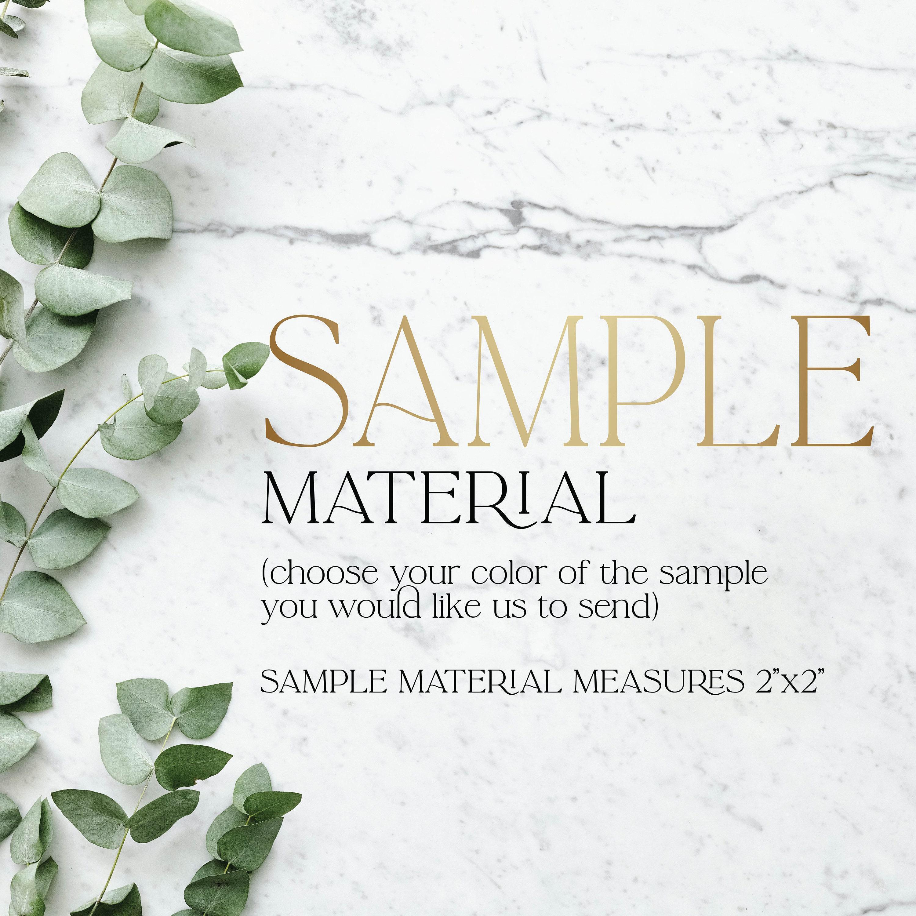 Sample Material - Etsy