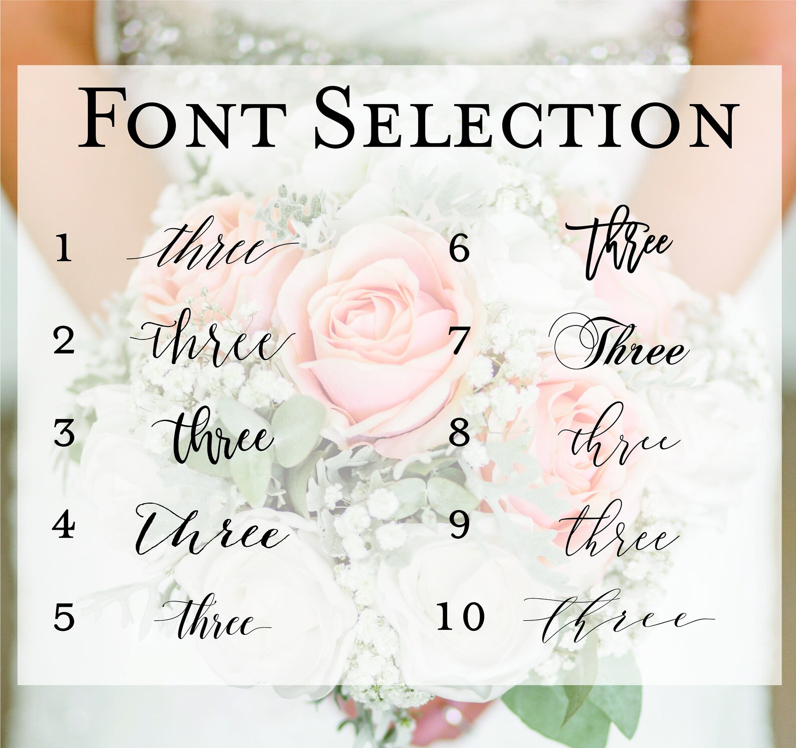 Clear Glass Look Acrylic Table Number Sign With Stands | Etsy