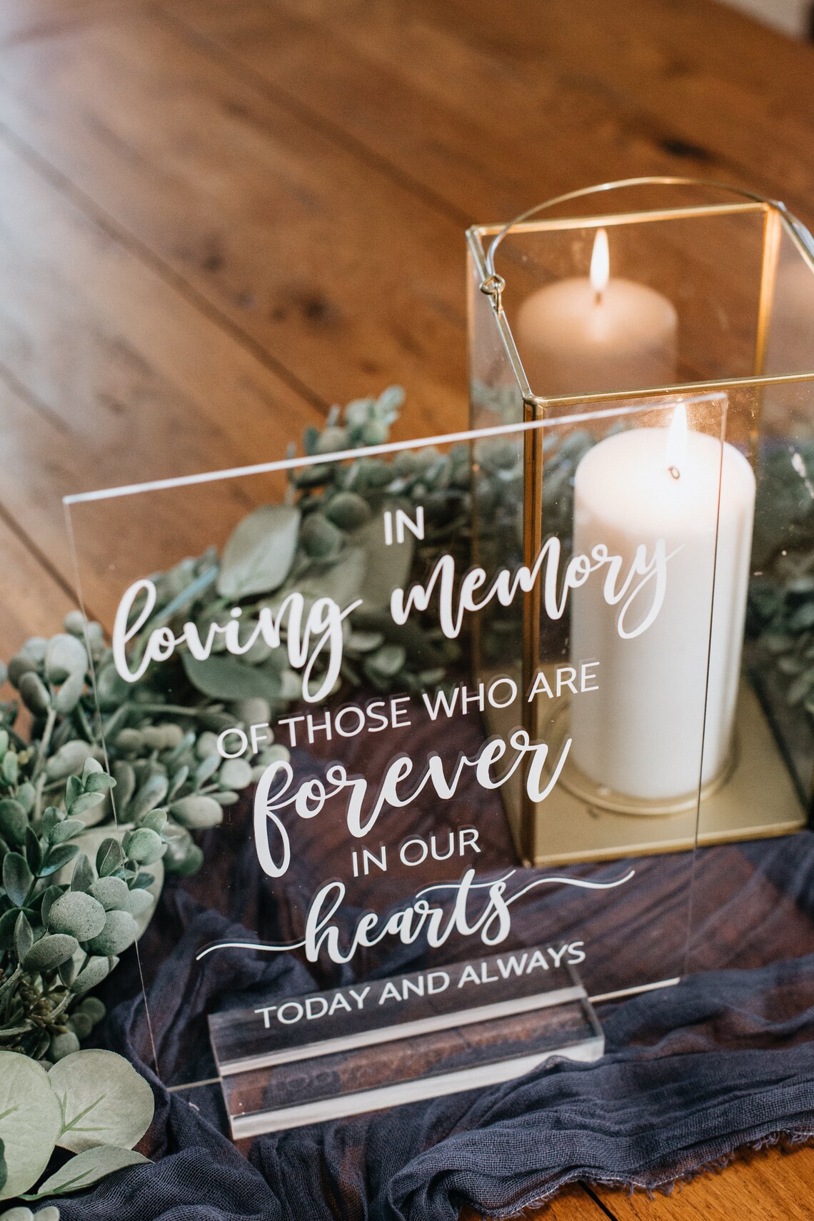 In Loving Memory of Those Who Are Forever in Our Hearts Clear | Etsy