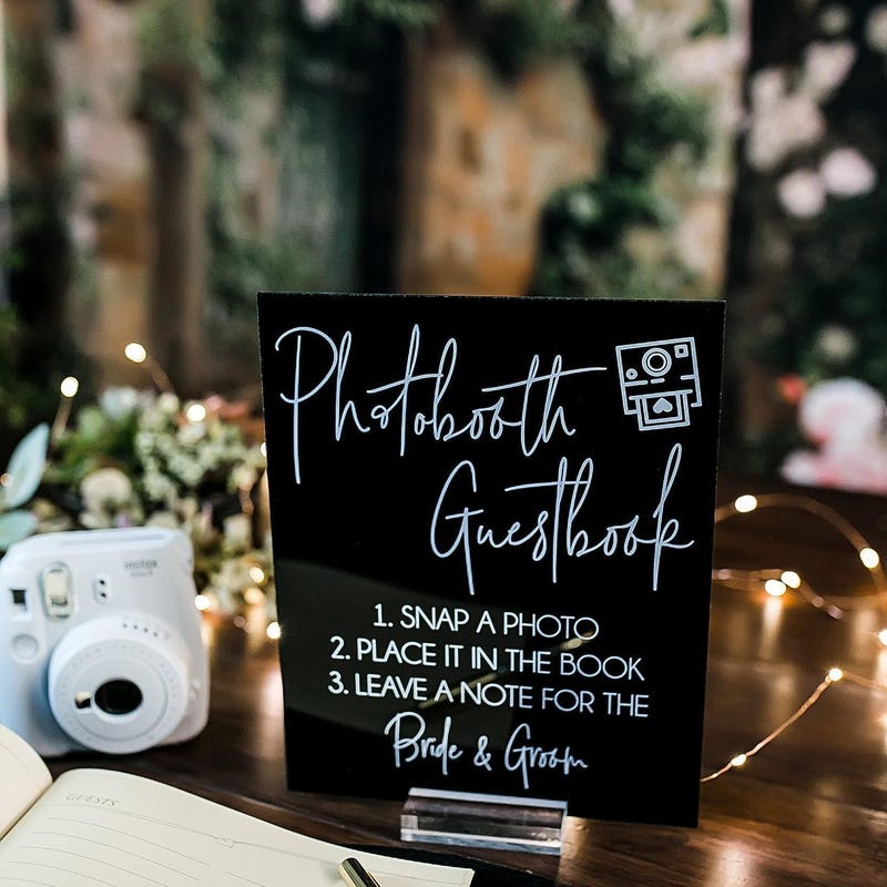 Photobooth Guestbook - Etsy