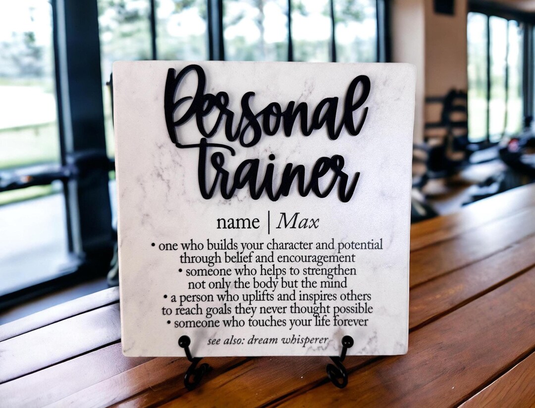 3D Personal Trainer Fitness Workout Trainer Dictionary Definition ...