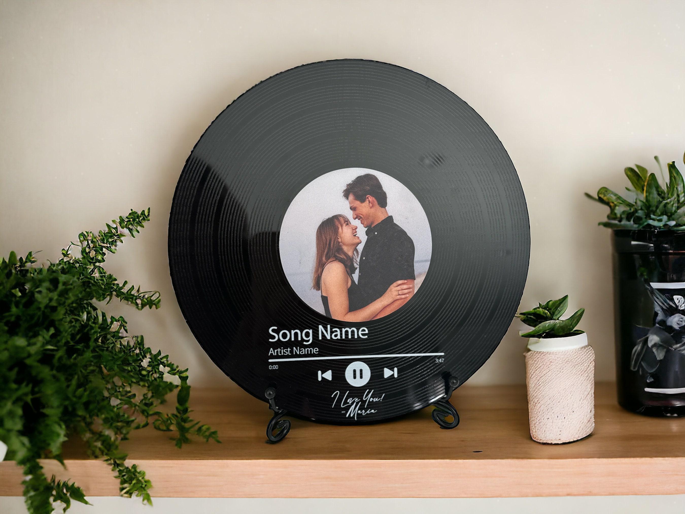 Custom Acrylic Photo Album Cover Vinyl Record Gift, Customized Song ...