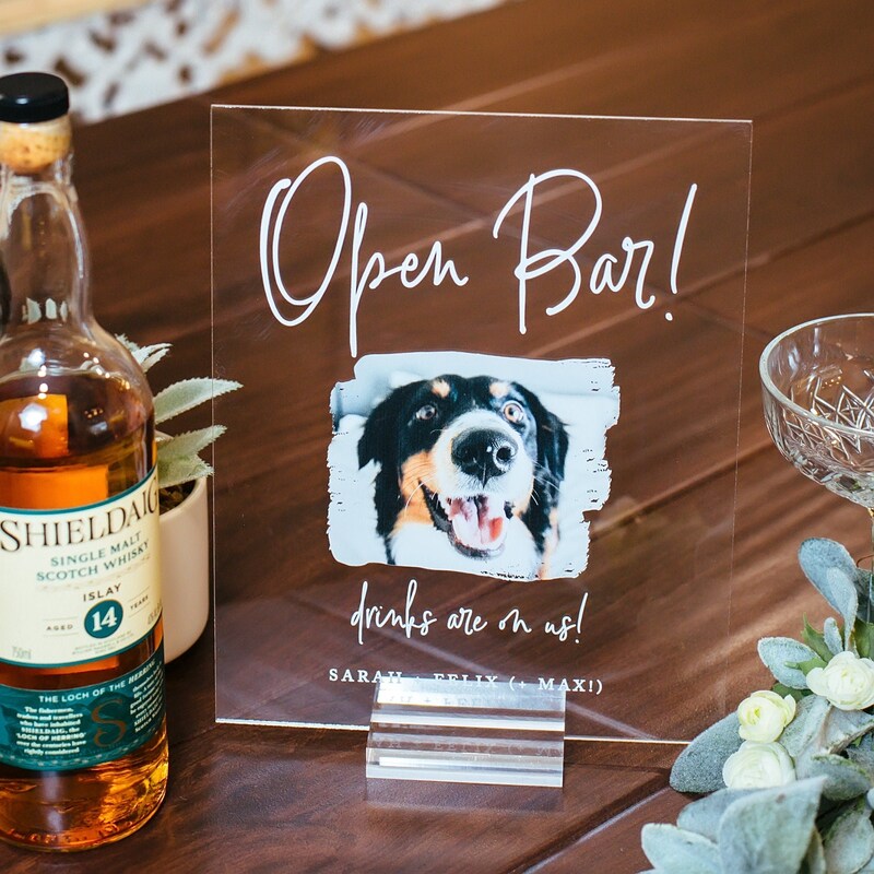 Pet Wedding Sign - Etsy