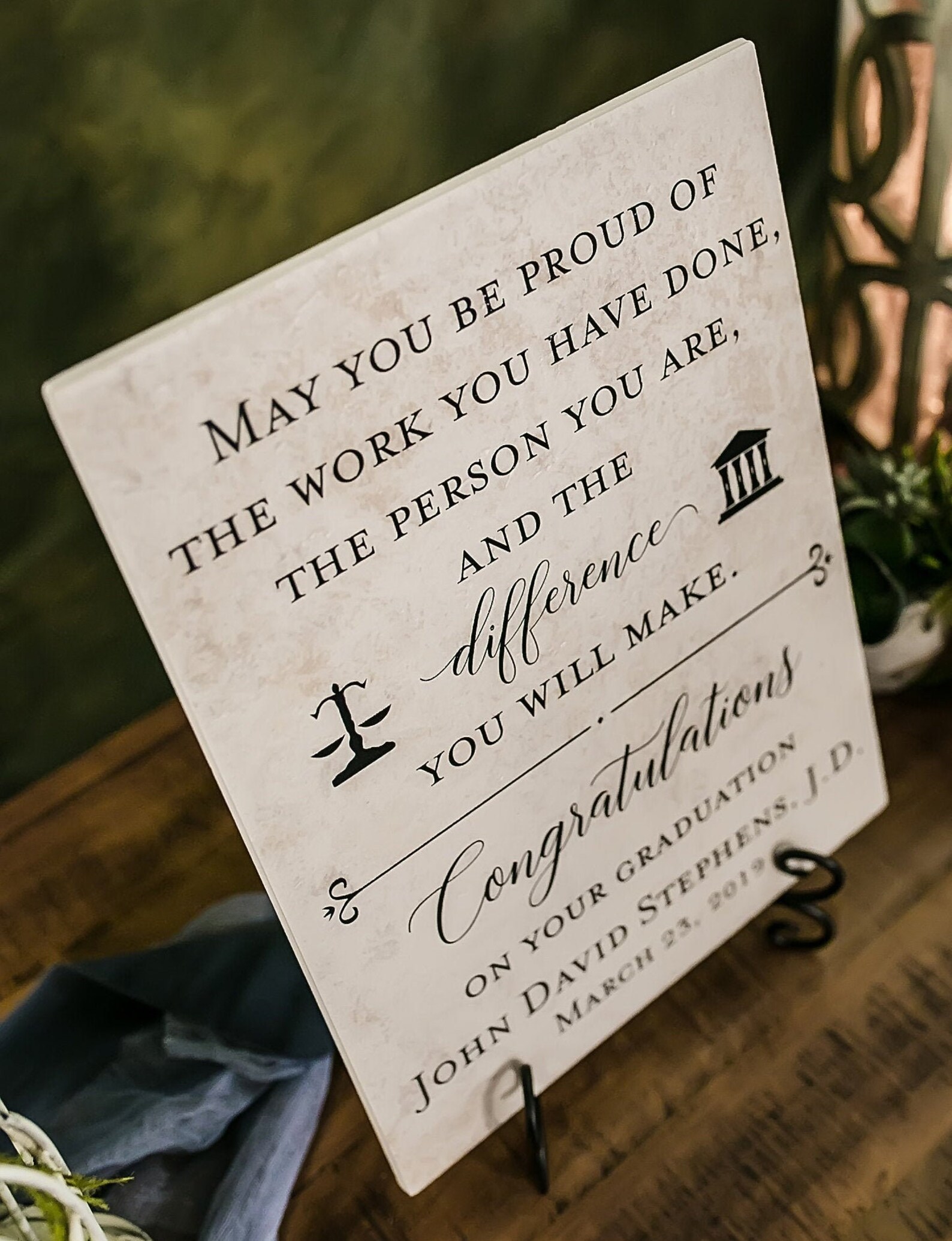 LAW School Congratulations on Your Graduation New Attorney or - Etsy