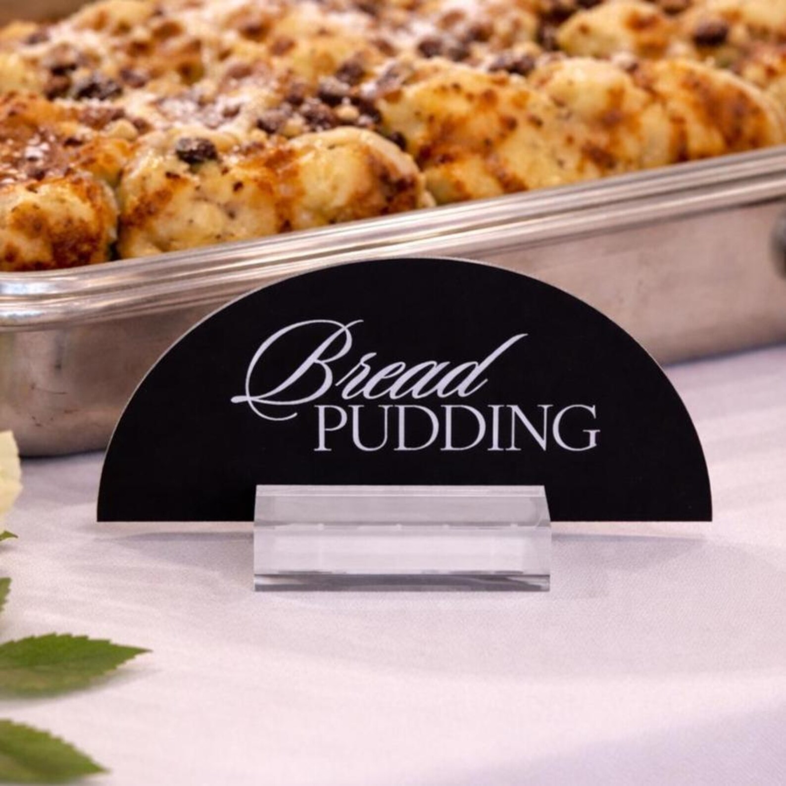 Acrylic Buffet Food Name Signs, Wedding Dessert Table Title Entree ...