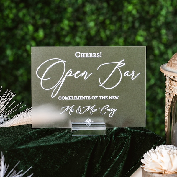 Free Drinks Sign - Etsy