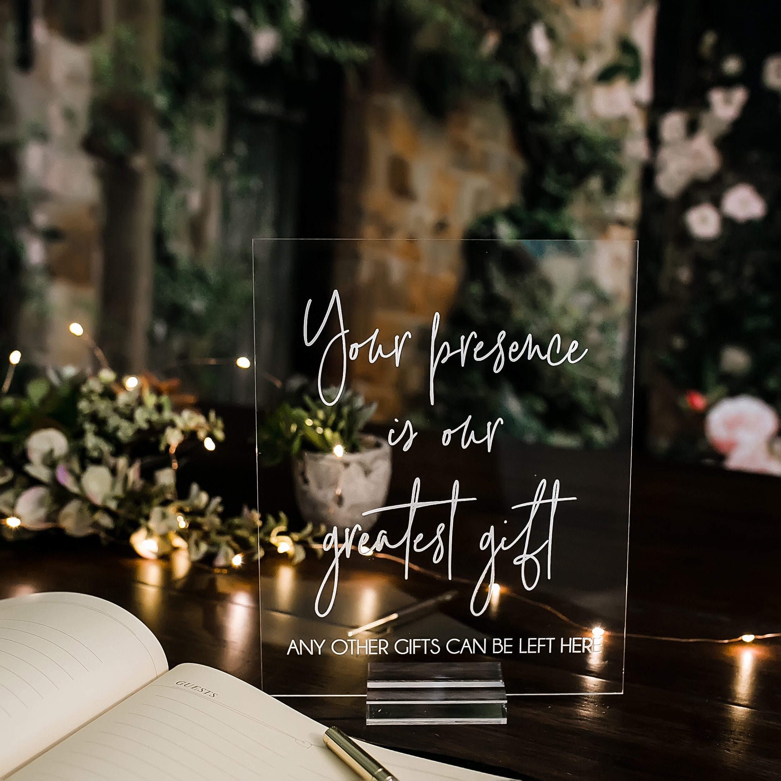 Your Presence is Our Greatest Gift Any Other Gifts Can Be - Etsy