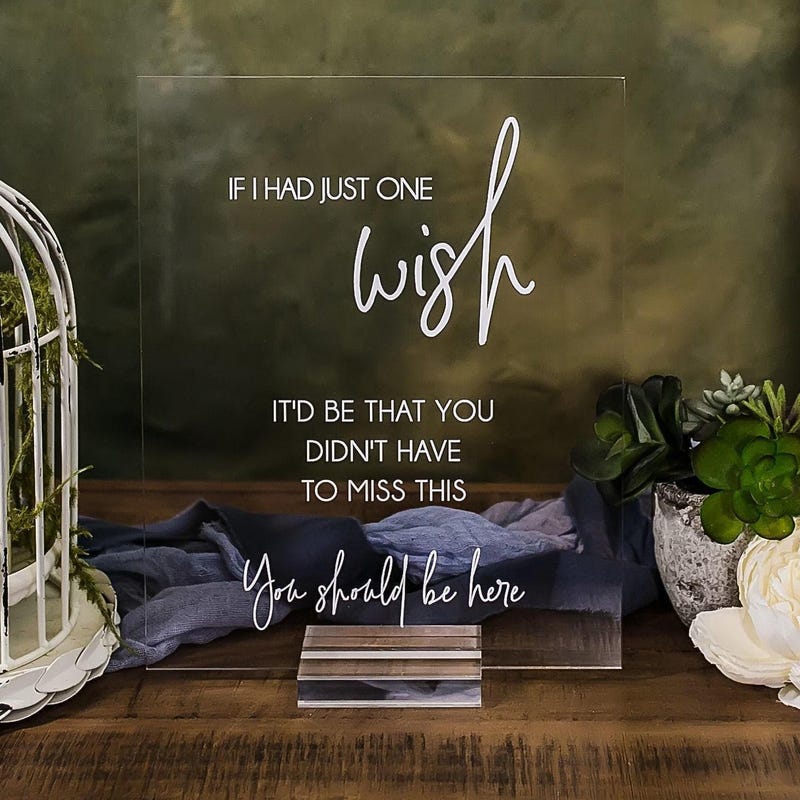 If I Had One Wish - Etsy