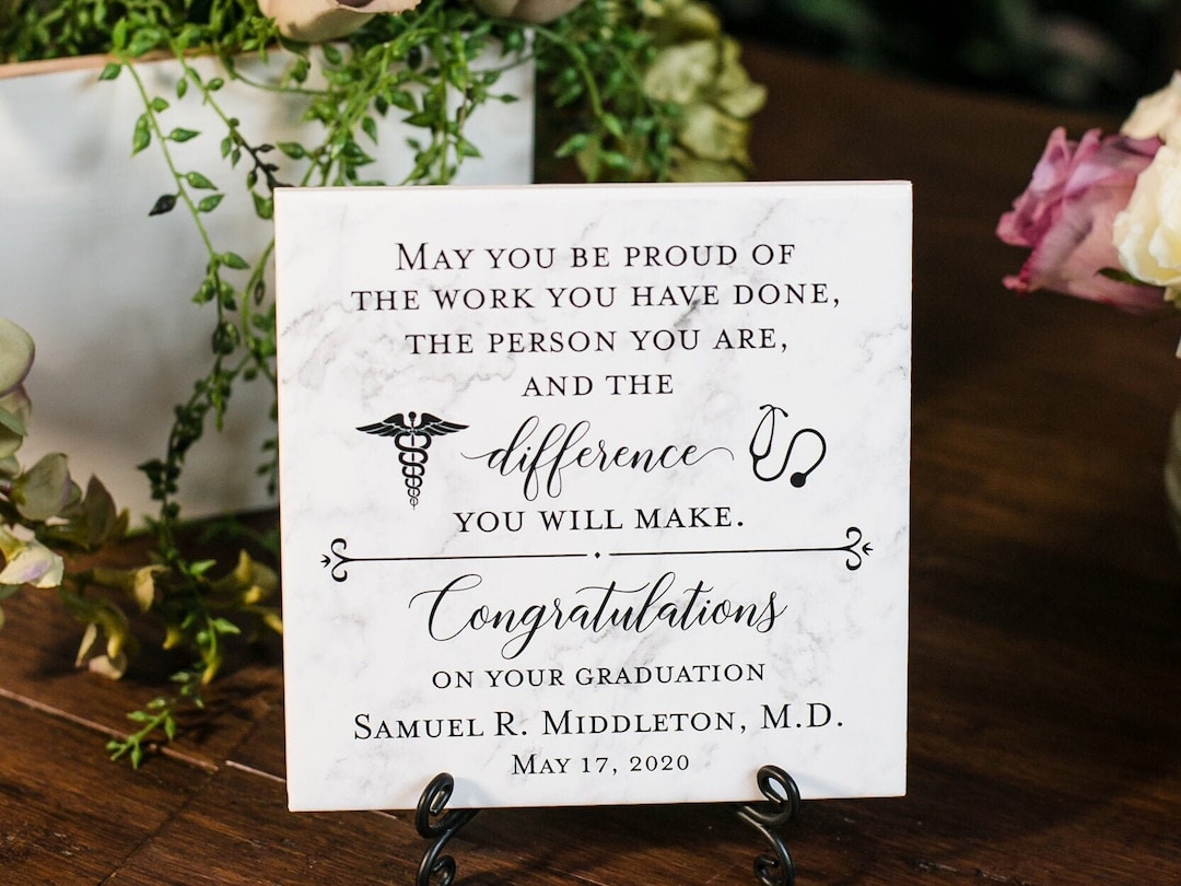 MEDICAL School Congratulations on Your Graduation New Doctor or ...