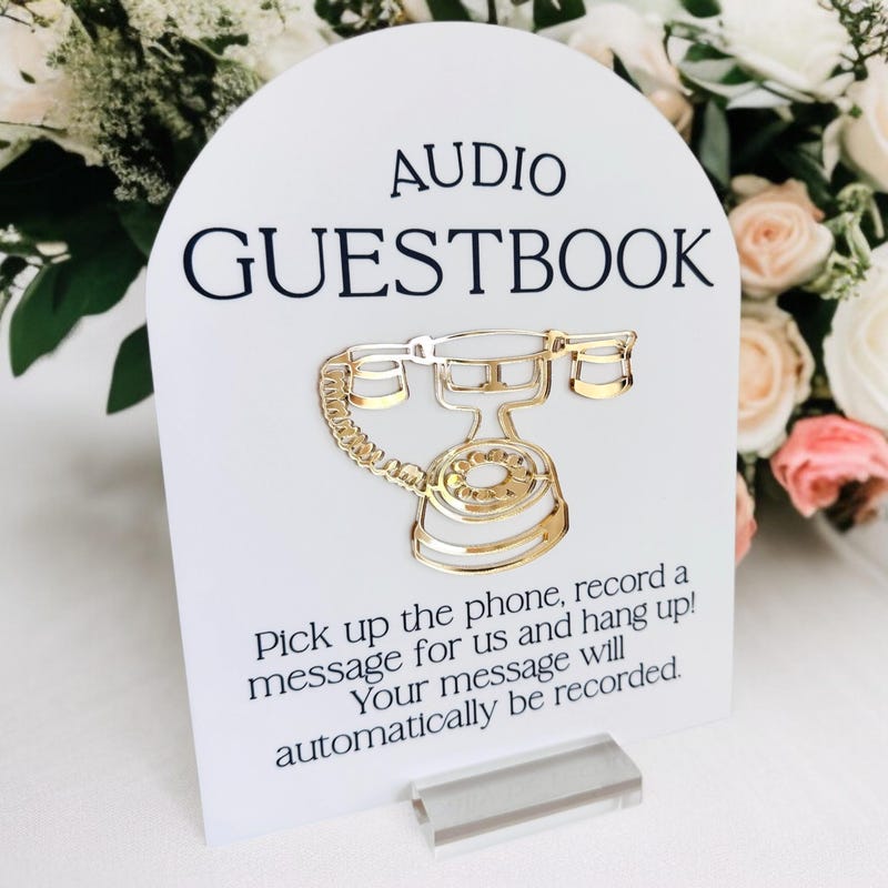 Arched Clear Welcome Sign - Etsy