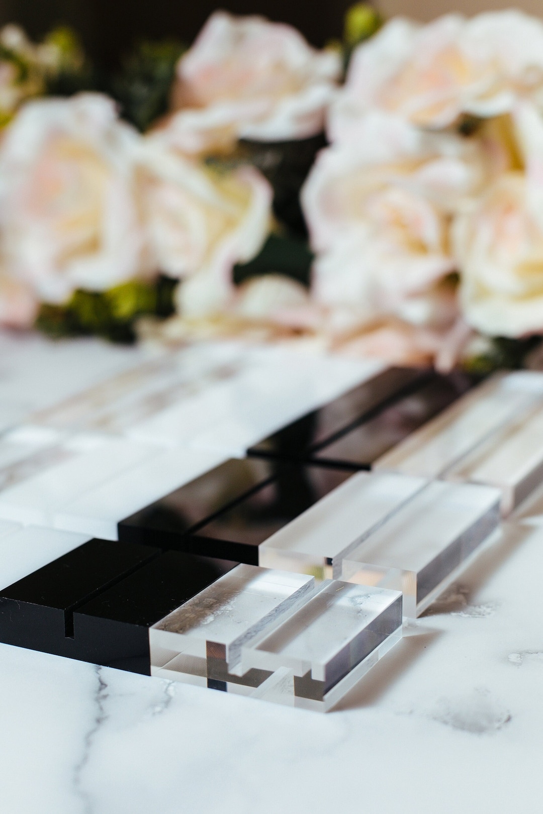 Acrylic Sign BLOCK Stand Card Display Holders, Clear Stands for Acrylic ...