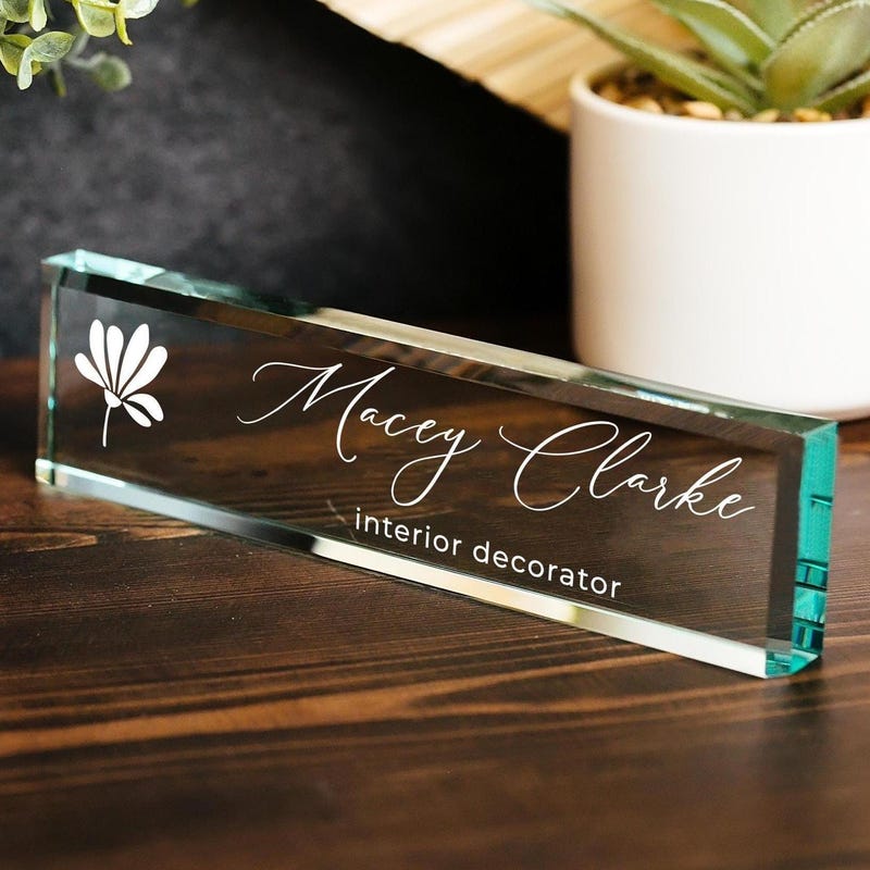 Custom Glass Plate - Etsy