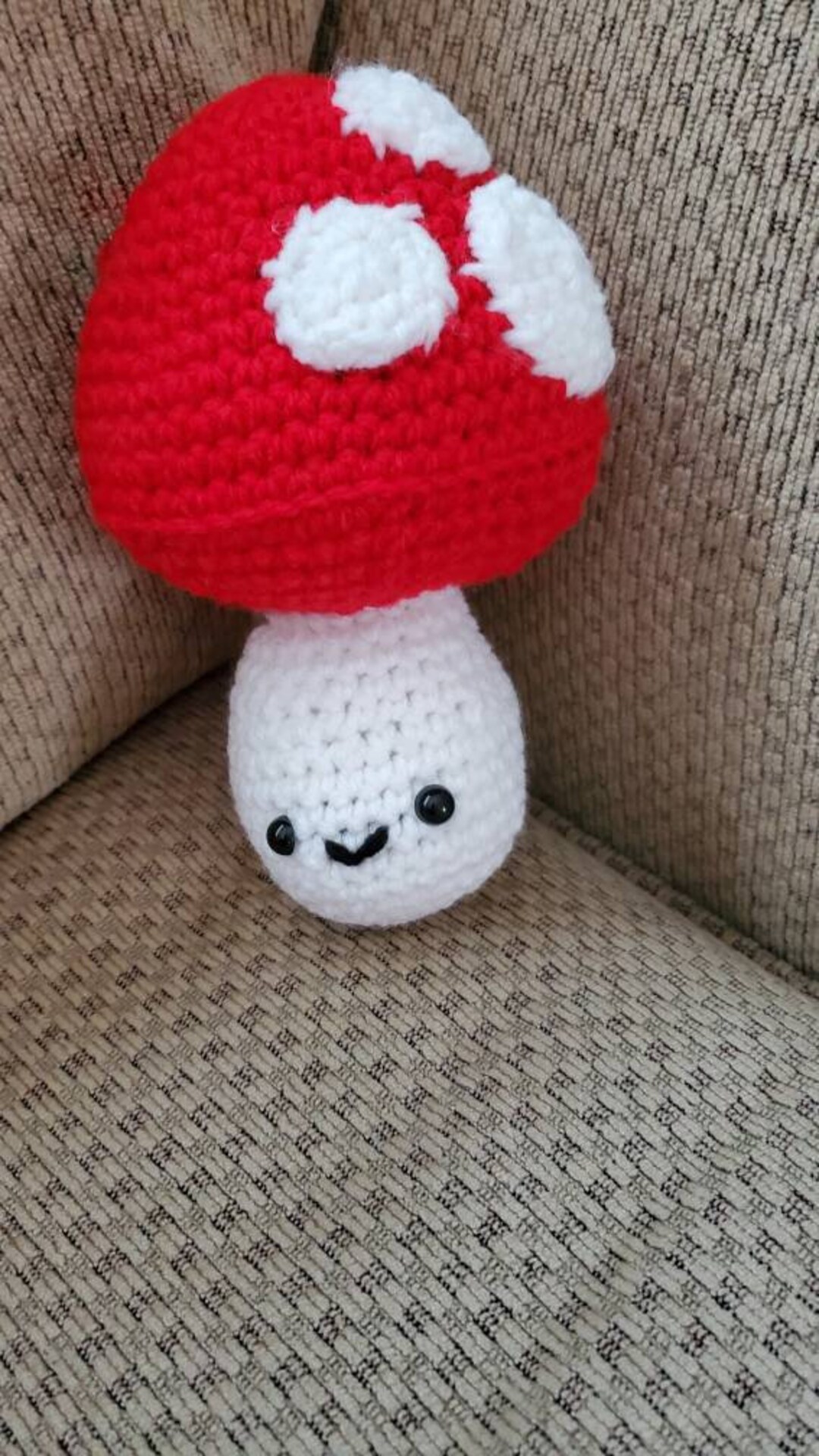 Amigurumi Mushroom. Mushroom Stuffie. Stuffed Mushroom. Toy Mushroom ...