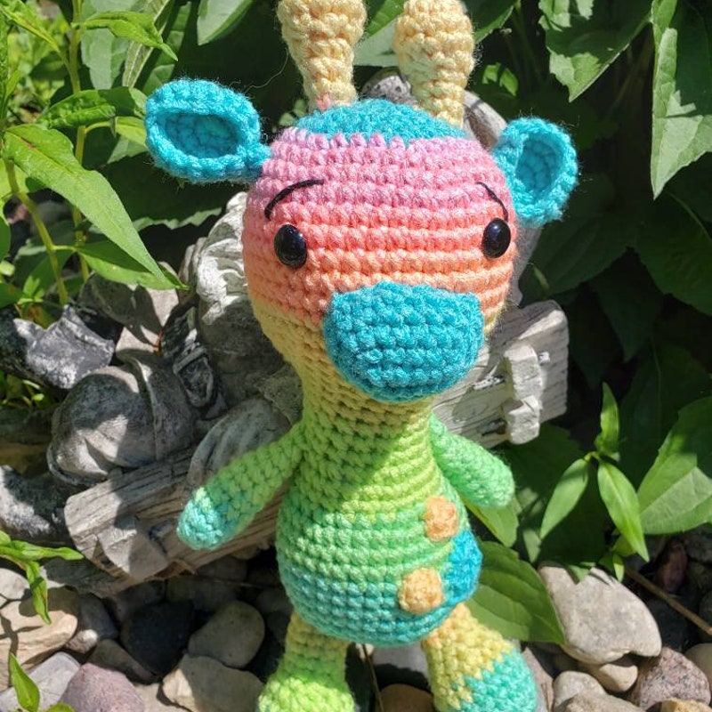 Striped Giraffe - Etsy
