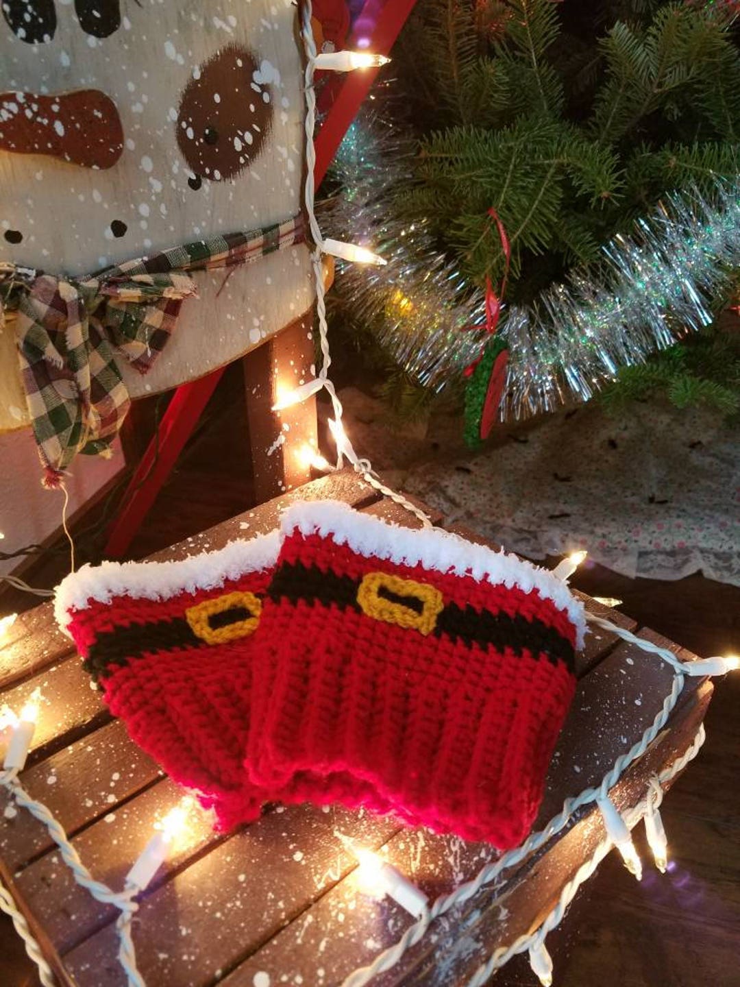 Santa Boot Cuffs - Etsy