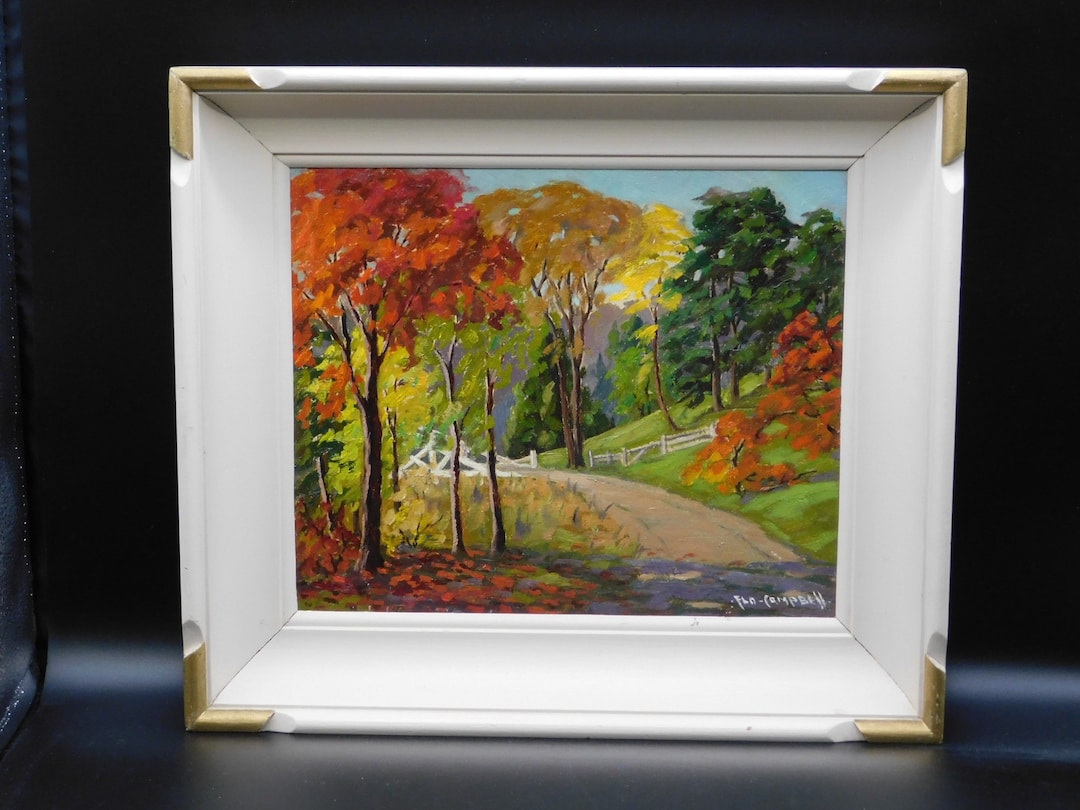 Flo Campbell Oil on Board Circle of Group of Seven Canadian Art Owen ...