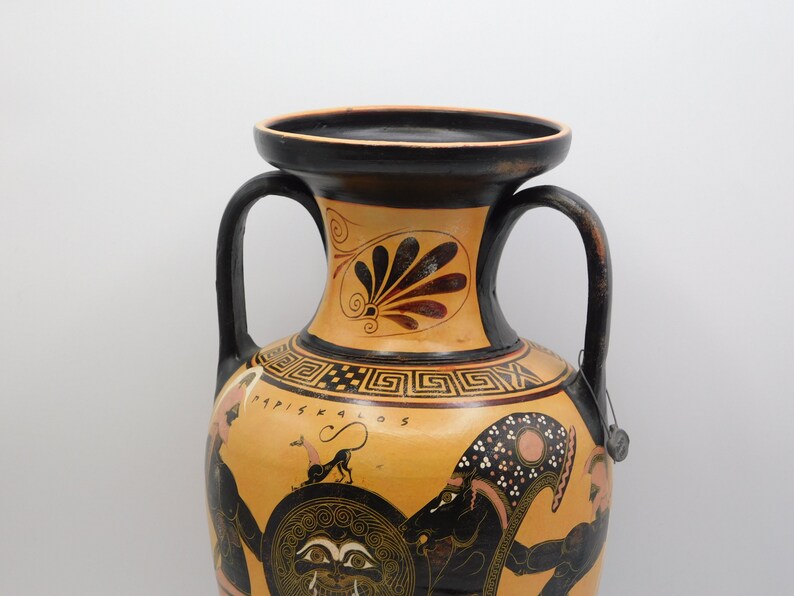 Classic Ancient Greek Amphora Vase Museum Hand Made Replica - Etsy
