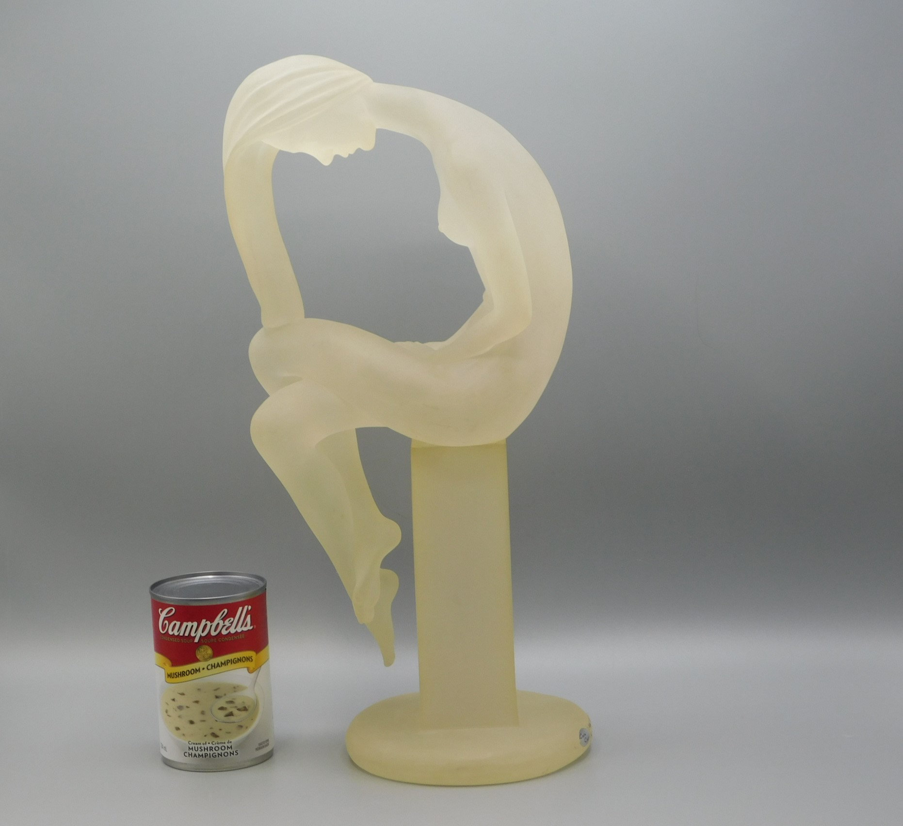 C1970 Crystalite Art Italian Design Sculpture by Crystal Craft 15.75 ...