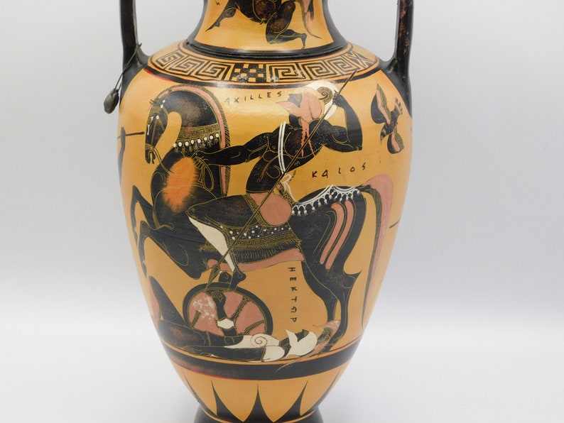 Classic Ancient Greek Amphora Vase Museum Hand Made Replica - Etsy
