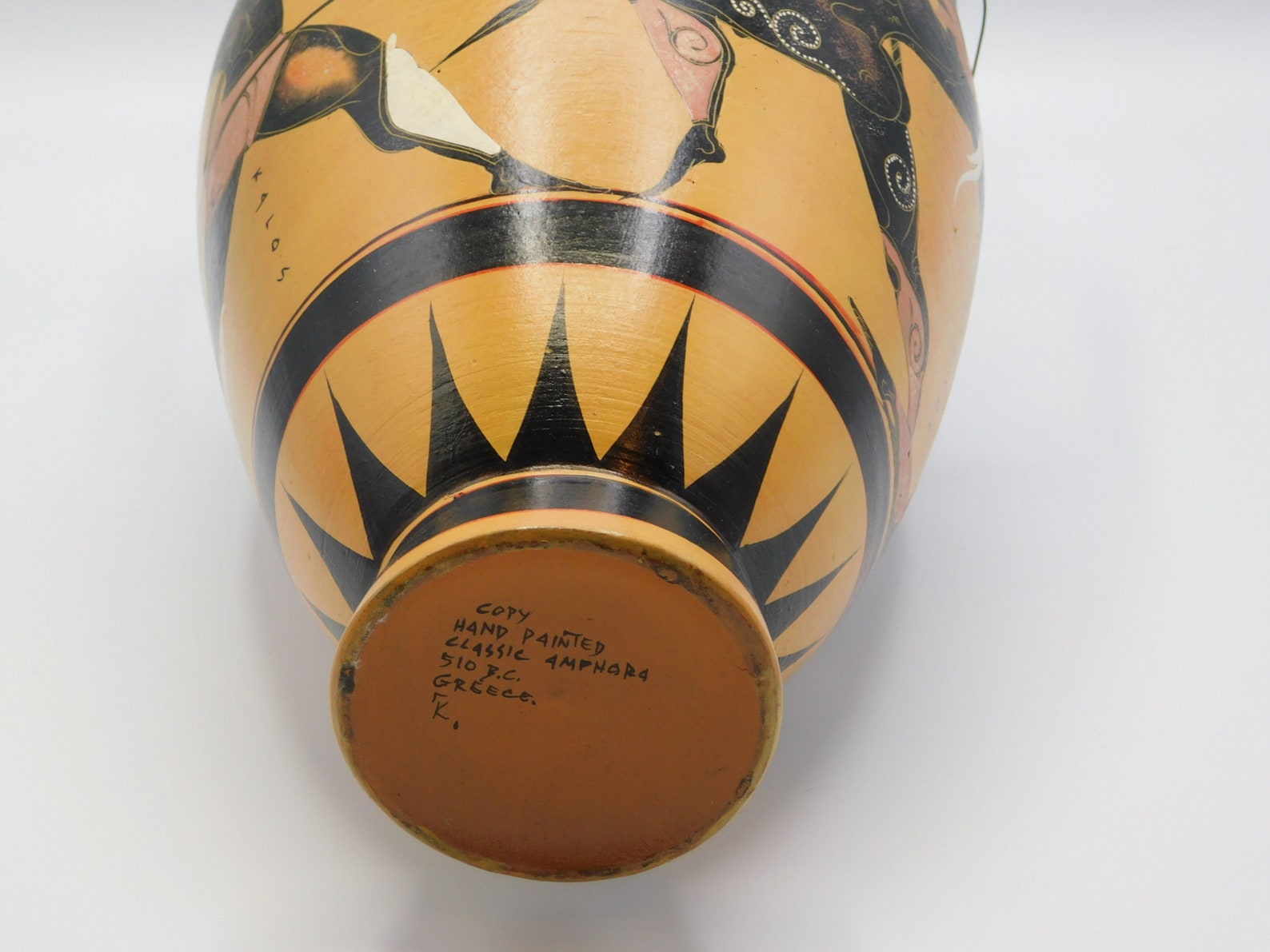 Classic Ancient Greek Amphora Vase Museum Hand Made Replica - Etsy