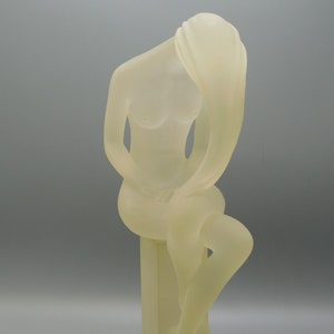 C1970 Crystalite Art Italian Design Sculpture by Crystal Craft 15.75 ...