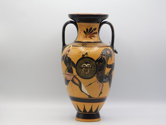 Classic Ancient Greek Amphora Vase Museum Hand Made Replica - Etsy