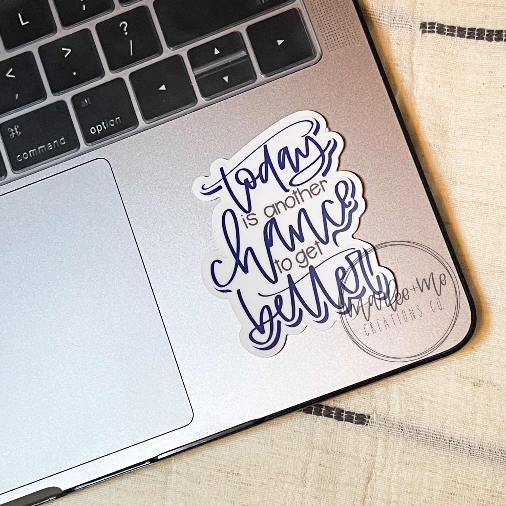 Today is Another Chance to Get Better Sticker Motivation - Etsy