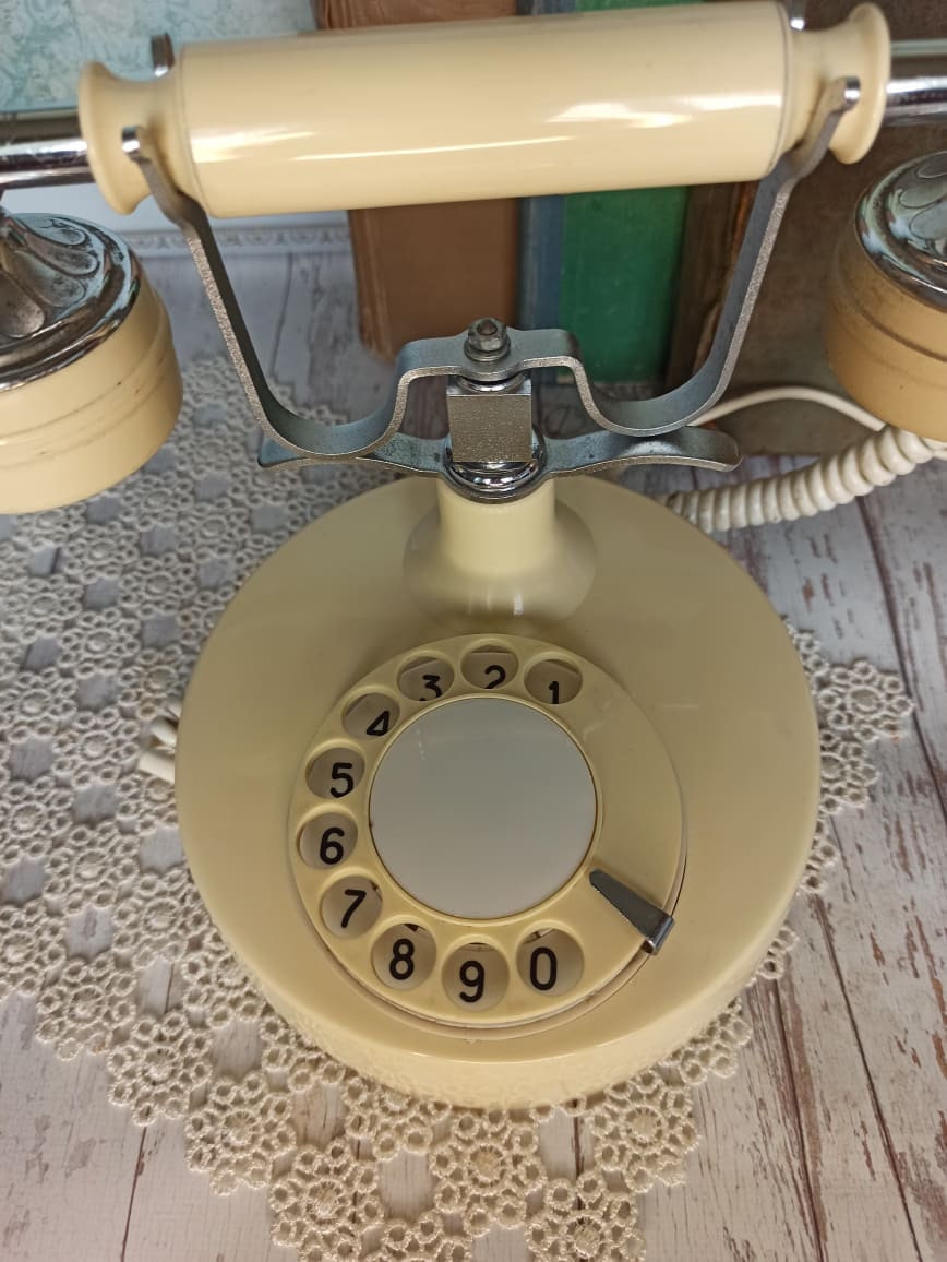 French Victorian Style Rotary Phone Vintage Telephone Retro | Etsy