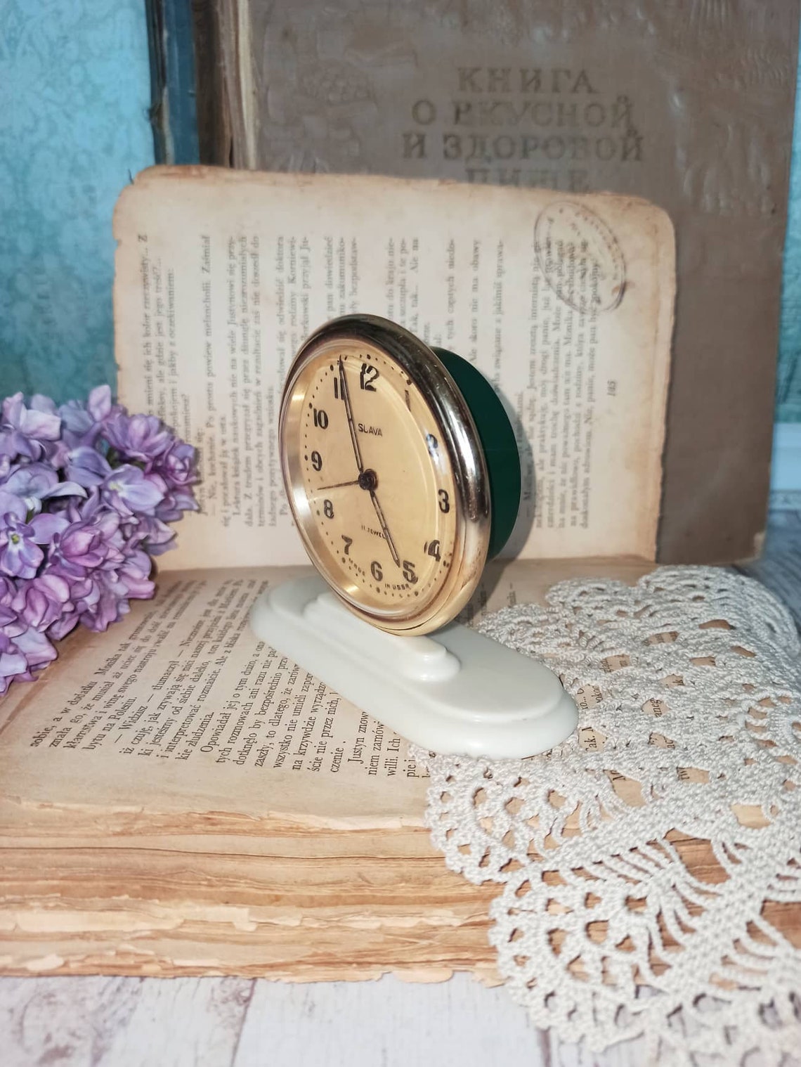 Vintage 70s Vintage Home Decor Retro Clock the USSR Vintage Decor ...