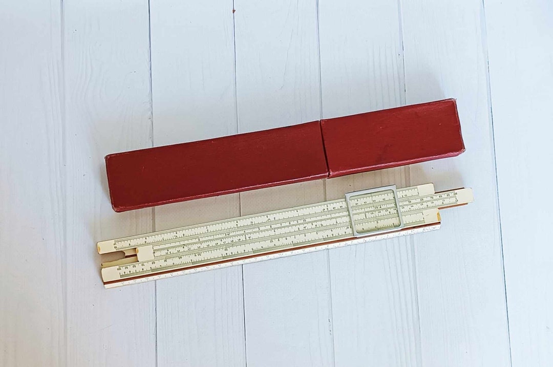 Vintage USSR Plastic Slide Rule 1957 - Etsy