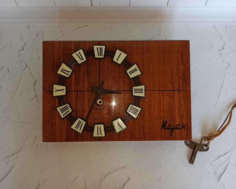 Antique Wall Clock Vintage 60s Vintage Home Decor Retro Clock | Etsy