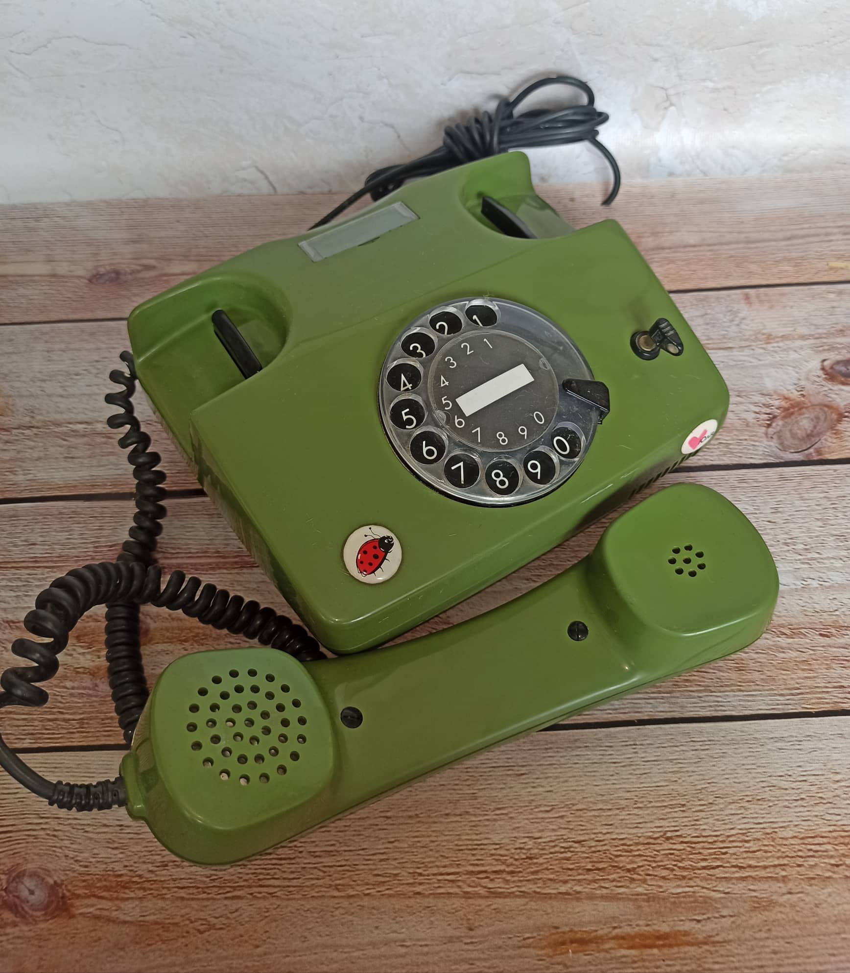 Old Phone Vintage Home Decor Desk Phone Dial Disc Phone - Etsy