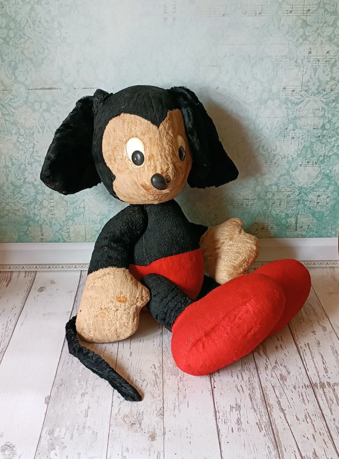 Antique Toy Little Mouse Collectible Toy Old Jointed Toy Mouse Vintage ...