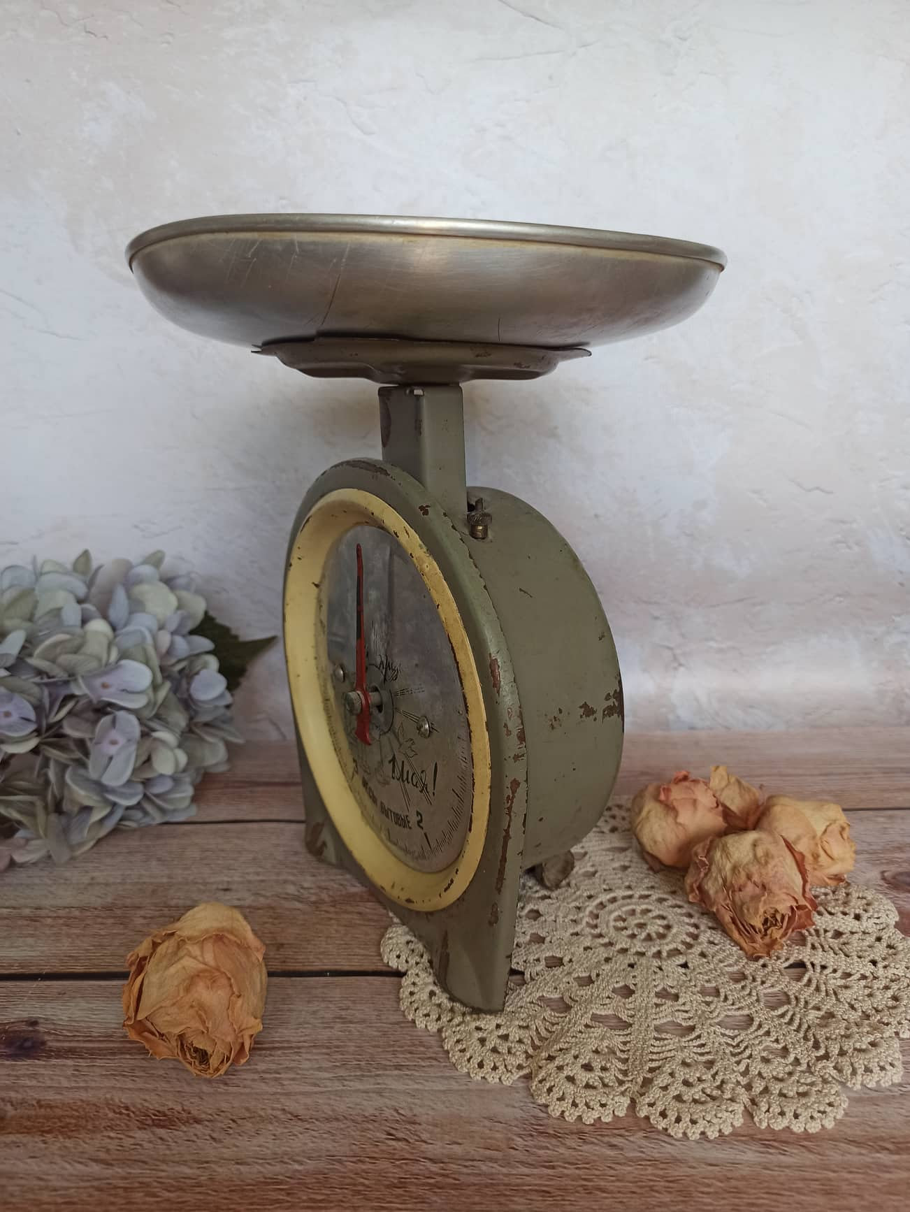 Vintage Metal Kitchen Weighing Scale Antique Scales of the - Etsy