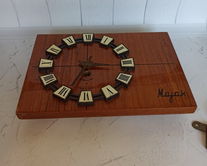 Antique Wall Clock Vintage 60s Vintage Home Decor Retro Clock | Etsy