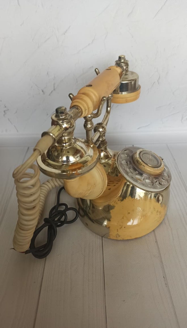French Victorian Style Rotary Phone Vintage Telephone Retro | Etsy