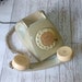 Vintage Grey Telephone Retro Office Decor Old Green Phone Vintage Home ...